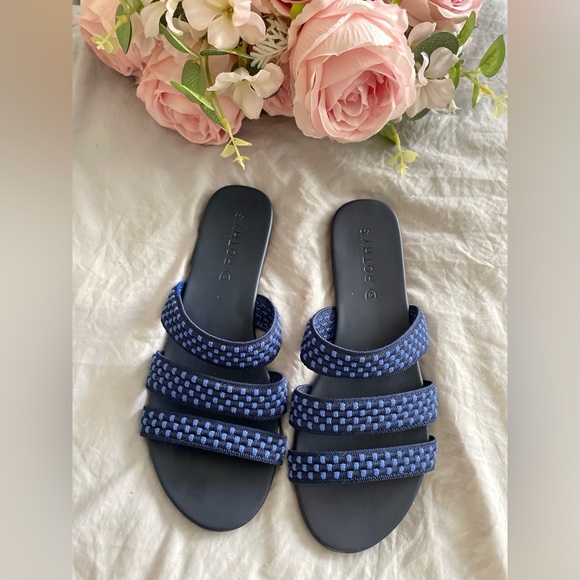 Rothy's | Shoes | Rothys Triple Band Slide Sandals | Poshmark